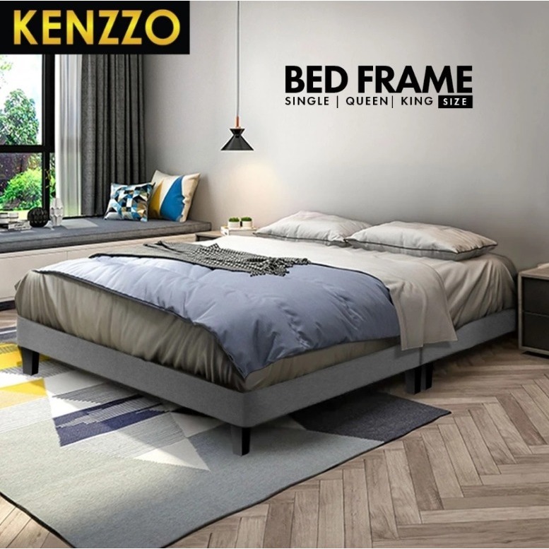 FREE INSTALLATION !! KENZZO : Queen Size Divan Queen Bed Frame Queen ...