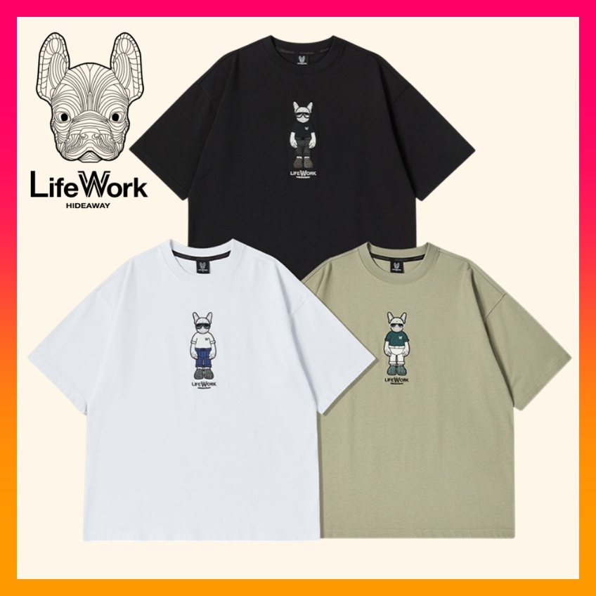 LIFEWORK Figure Hipdog T Shirt (2025New) | Shopee Singapore
