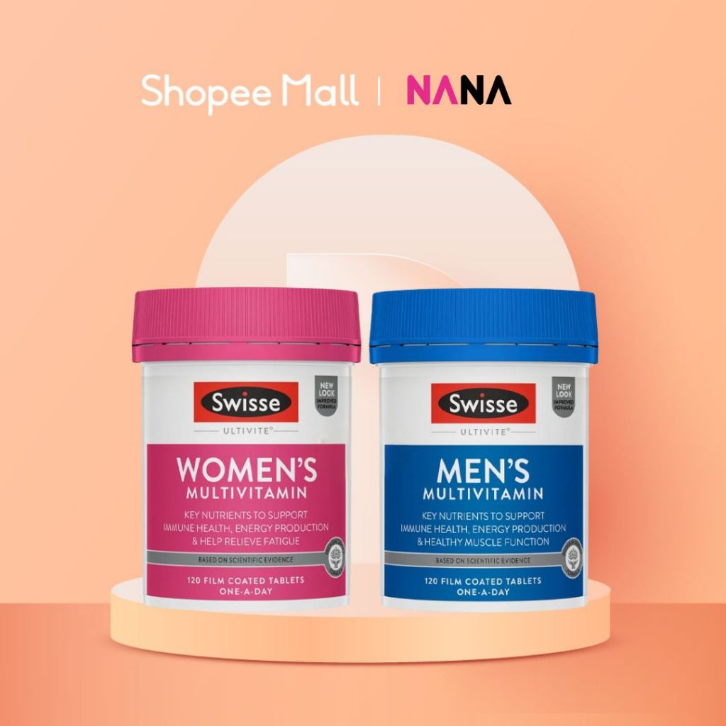 Shopee x Swisse Brand Box - Swisse Ultivite Multivitamin Couple's Pack ...