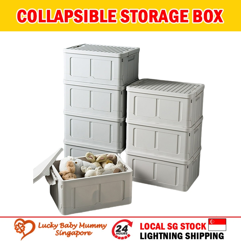 Collapsible Storage Box / Stackable Storage Chest Drawers / Multiuse ...