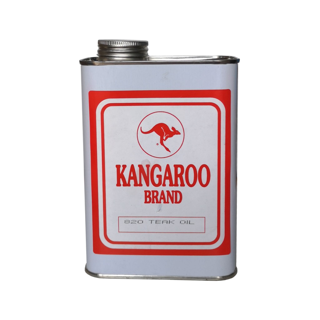 Kangaroo 820 Teak Oil (For Unpainted Raw Wood use only) 1L | 1 Gallon ...