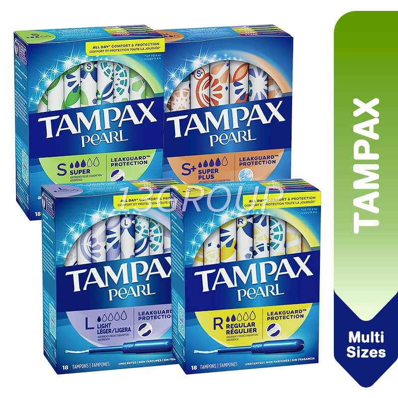 Tampax Tampons / Reliable Protection for Active Women, 18s-20s | Shopee ...