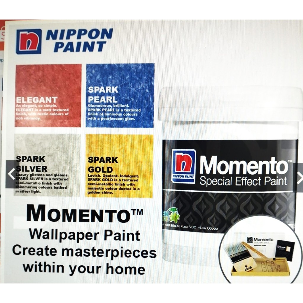 Nippon Momento - Special Effect Paint 1 Litre Set - Elegant (ME ...