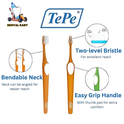 TePe Supreme/Compact Soft Toothbrush | Shopee Singapore