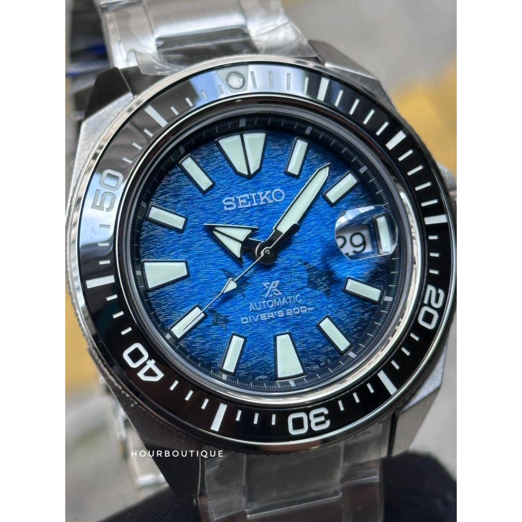 Brand New Seiko Prospex Manta Ray King Samurai Mens Automatic Divers ...