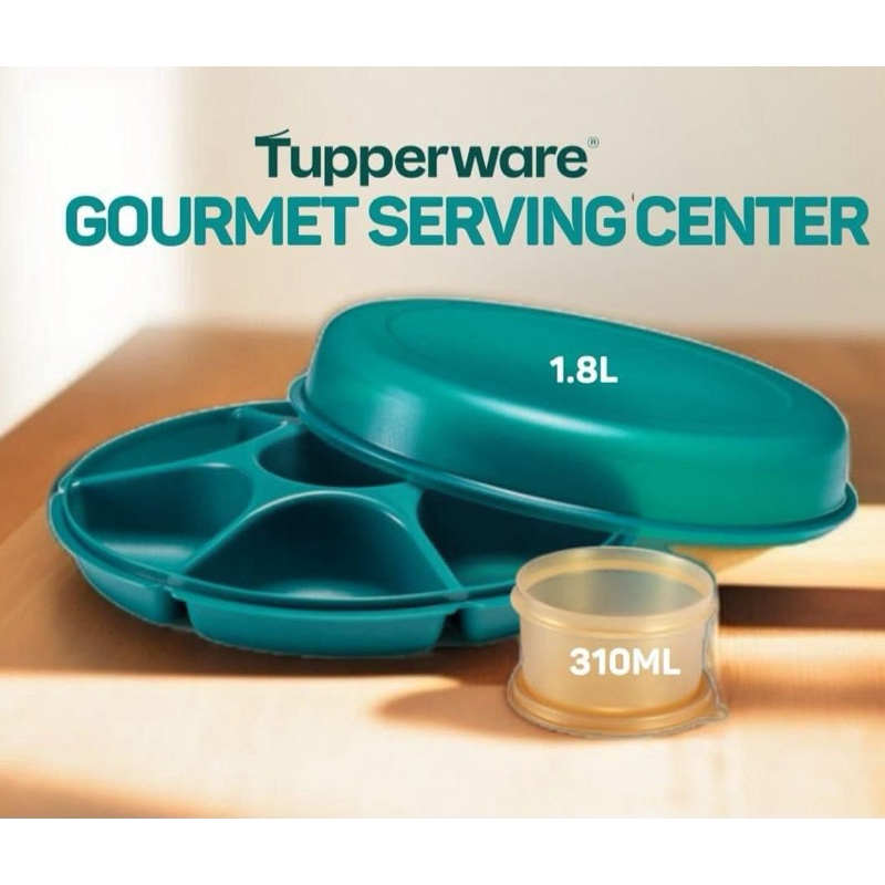Tupperware Gourmet Serving Center (snack organiser set) | Shopee Singapore