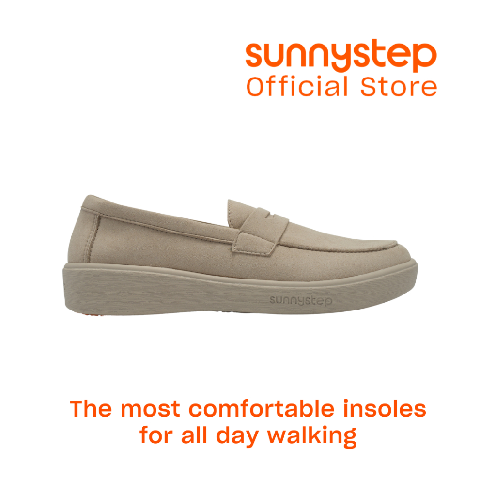 Sunnystep - Dream Penny Loafer - Caramel Suede, Oat Suede, Pearl - Most ...