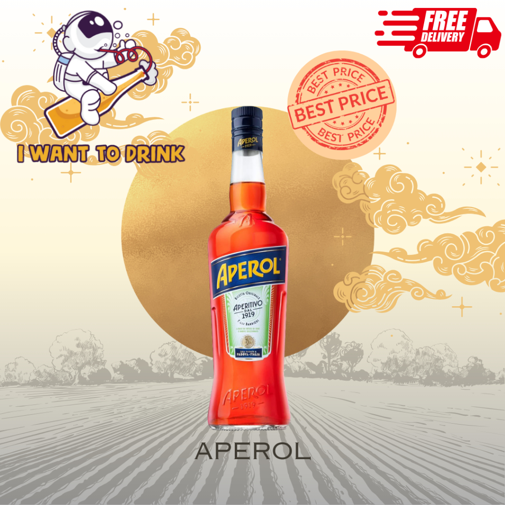 Aperol 700ml - Premium Liqueur – Smooth & Flavorful | Shopee Singapore