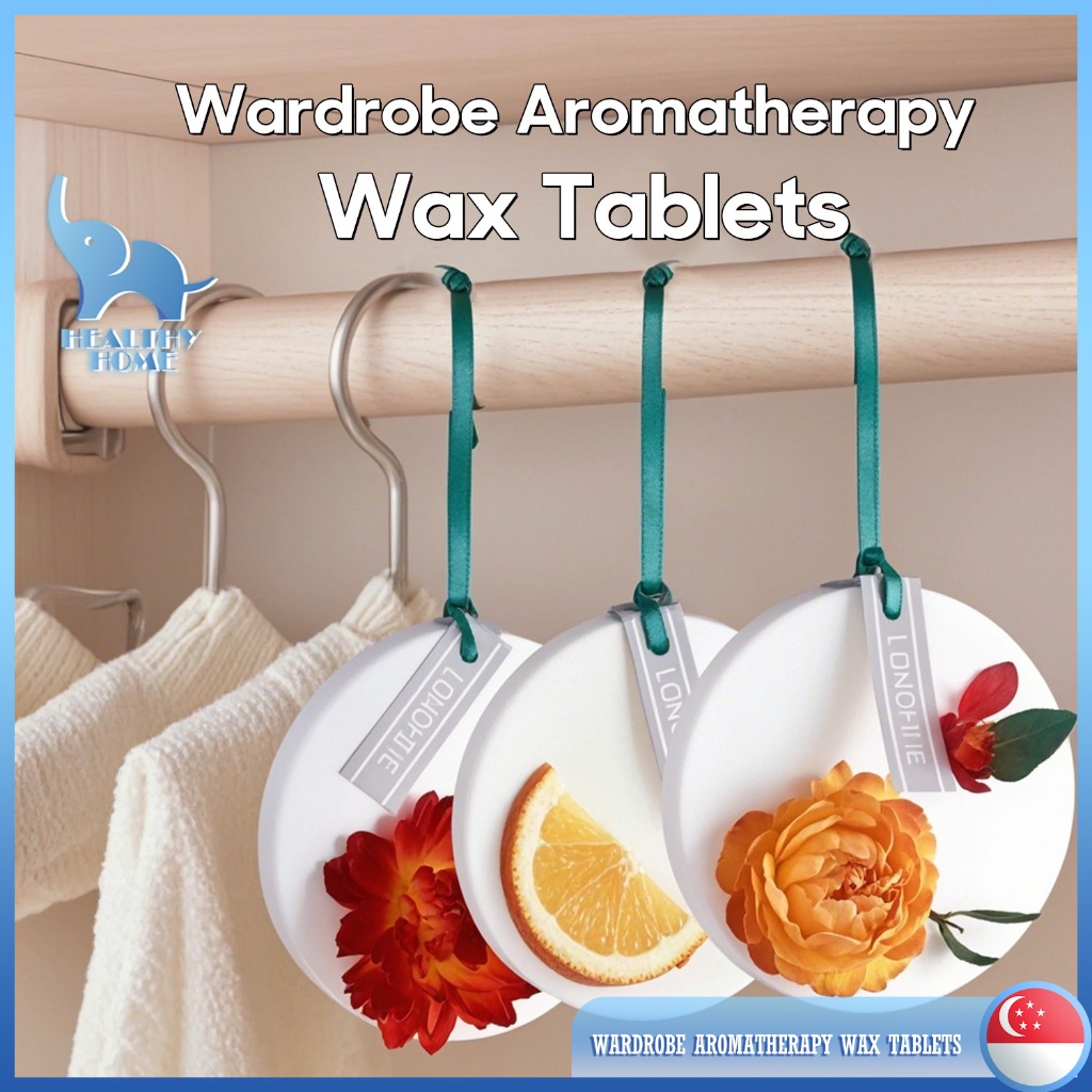 💕SG Stock💕Natural Aromatherapy Wax Tablets Hanging Air Freshener ...