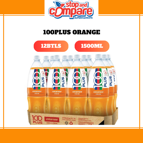 100 Plus Orange (12 X 1.5L) | Shopee Singapore