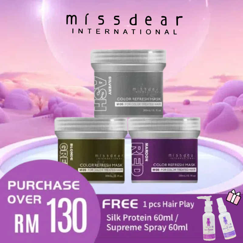 Miss Dear Color Refresh Mask 300ml Color Lock Protect Maintain Color ...