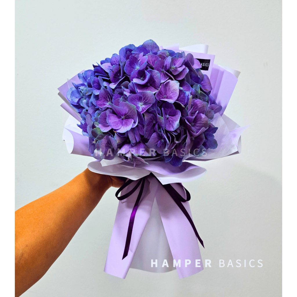 [SG] Free Delivery | Fresh Hydrangea Flower Bouquet | Flower Gift ...