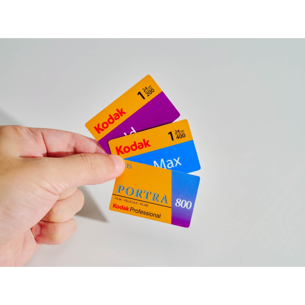 [SG] 3 Piece - Kodak series film box inspired waterproof, outdoor vinyl ...