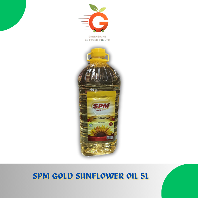 [GreenshineSG]SPM GOLD SUNFLOWER OIL 5L | Shopee Singapore