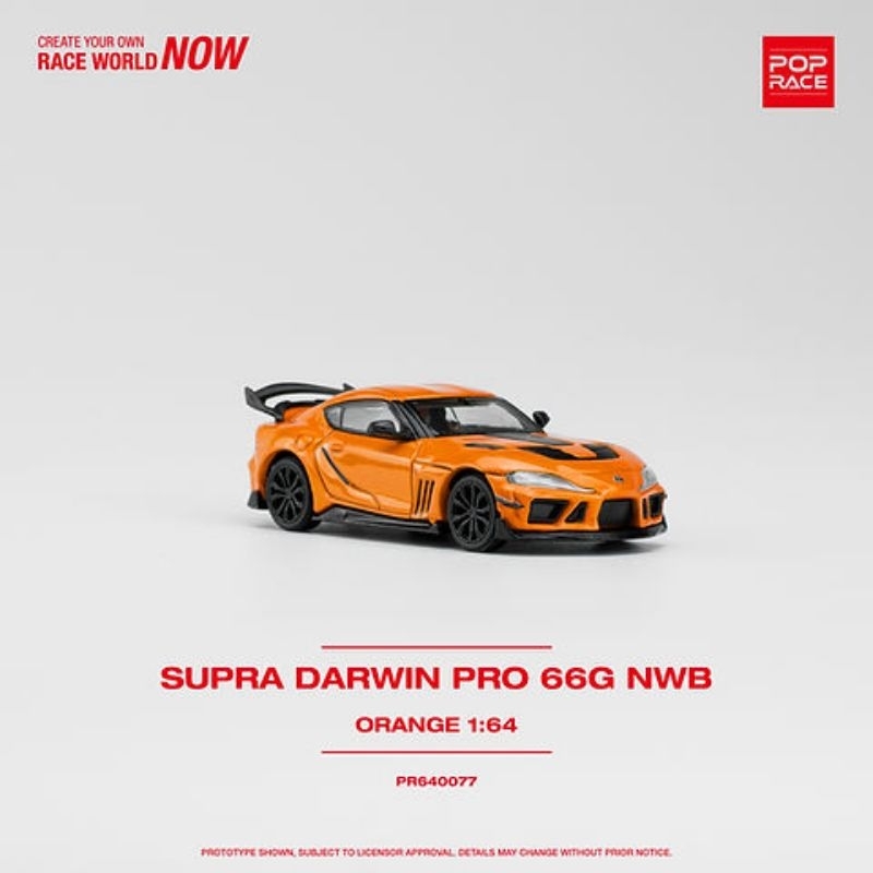 POP RACE PR640077 Darwin Pro 66G NWB Supra Orange | Shopee Singapore