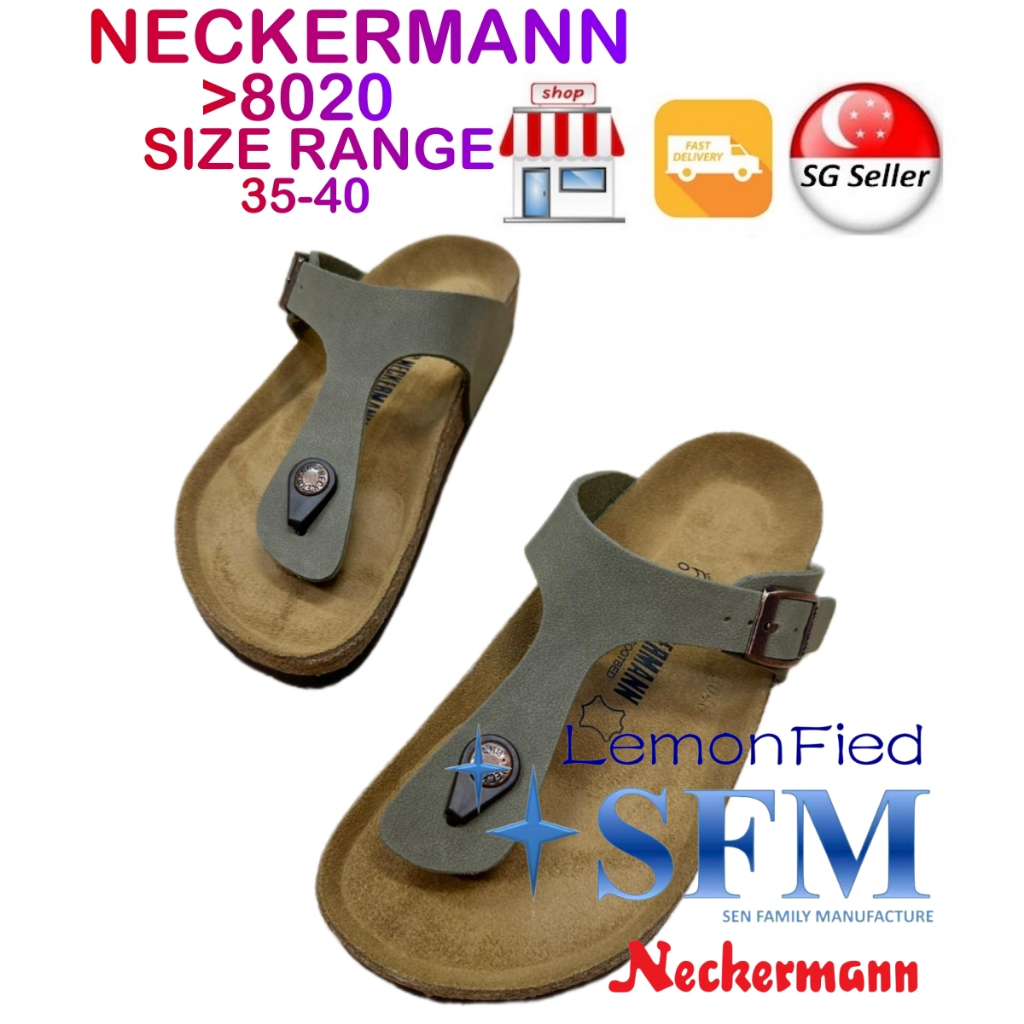 NECKERMANN 8020 SIZE 35 - 40 SANDALS Black BROWN MEN SG SELLER LOCAL ...