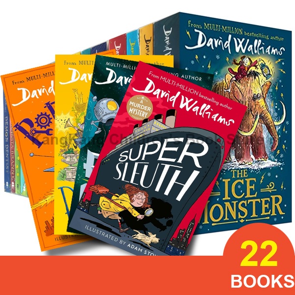 [SG Stock] The World of David Walliams (22 Books) inlcude Super Sleuth ...