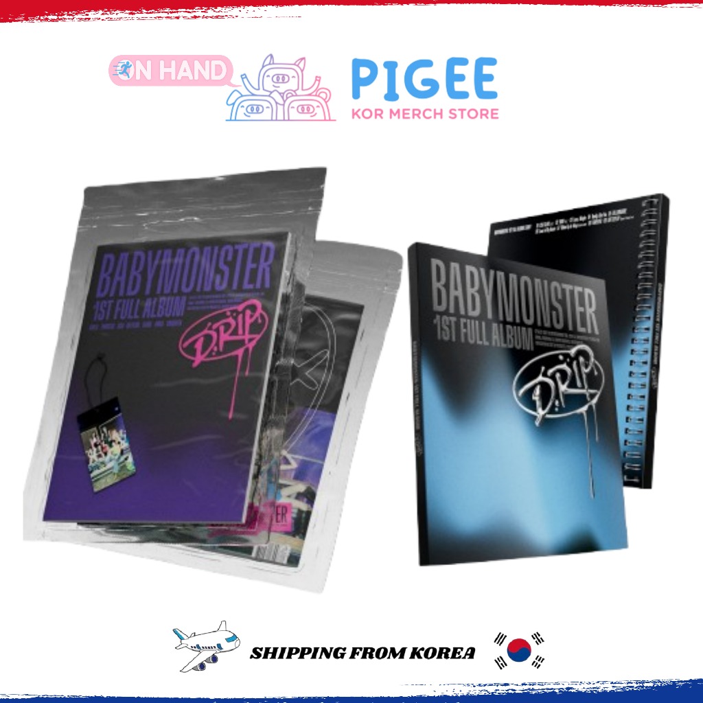 BABYMONSTER - [ DRIP ] 1ST FULL ALBUM | Shopee Singapore