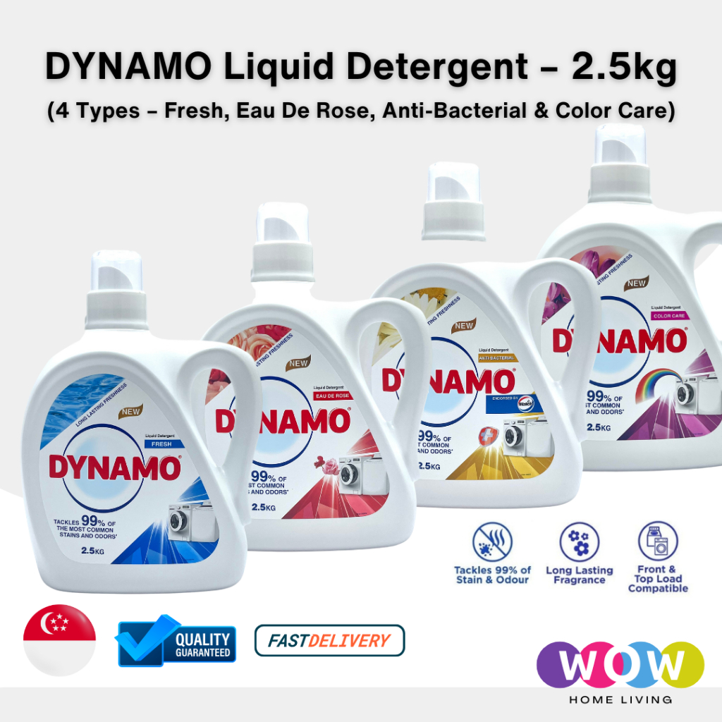 DYNAMO Liquid Detergent - 2.5KG | Shopee Singapore