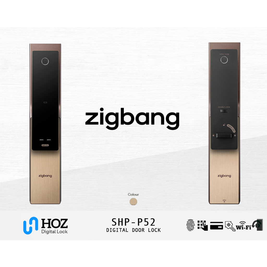 Zigbang SHP-P52 Door Digital Lock | Shopee Singapore