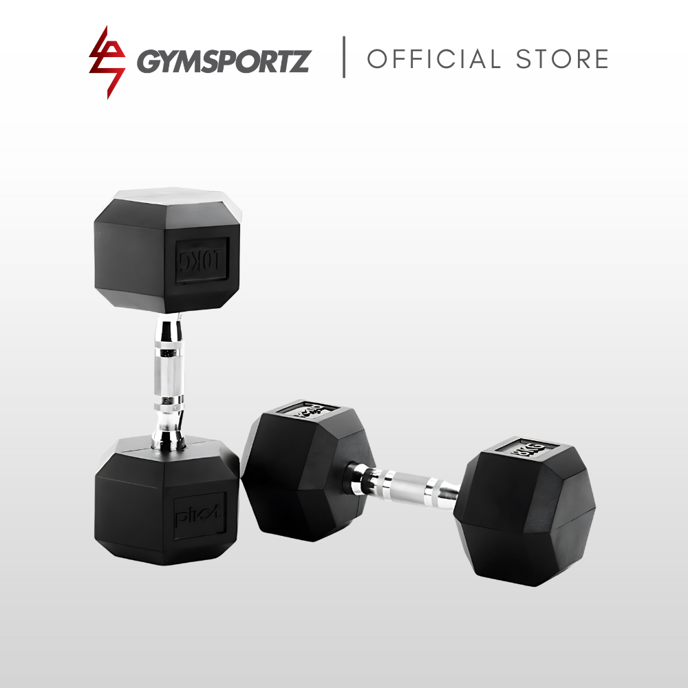 Pivot TPU Hex Dumbbells Set D (8KG to 30KG) | Shopee Singapore