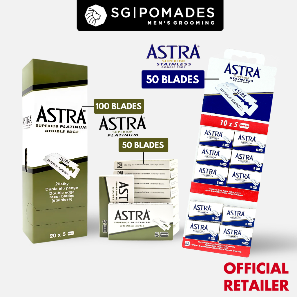50 Blades of ASTRA Superior Stainless / 50 & 100 Blades of ASTRA ...