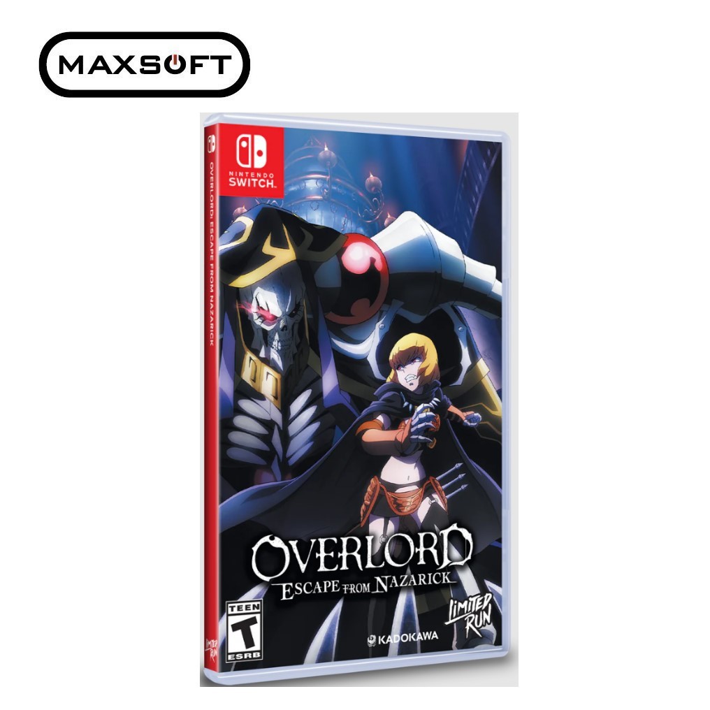 Overlord Escape From Nazarick - Nintendo Switch - Limited Run Game ...