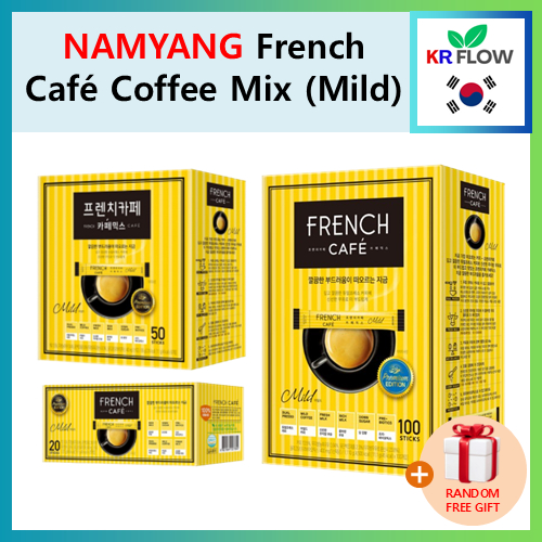 [NAMYANG] French Café Coffee Mix (Mild) 20T/50T/100T + RANDOM FREE GIFT ...