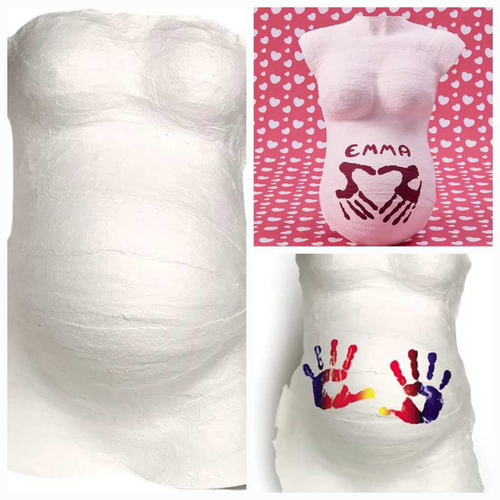 DIY Belly Casting Kit - Immortalize Your Pregnant Belly, Abs, Beer ...