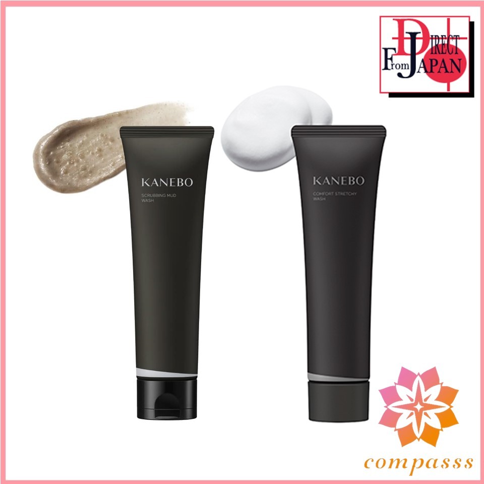 Kanebo Scrubbing Mud Wash / Comfort Stretchy Wash 130g | Shopee Singapore