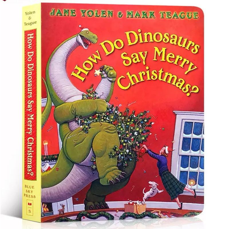 How Do Dinosaurs Say Merry Christmas? ( board book) | Shopee Singapore