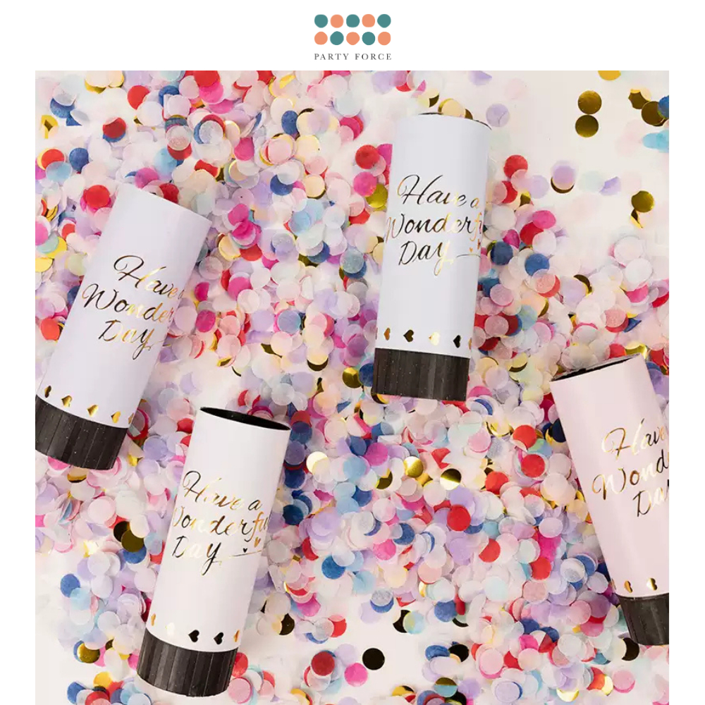 Confetti popper for birthday wedding gender reveal Large Confetti ...