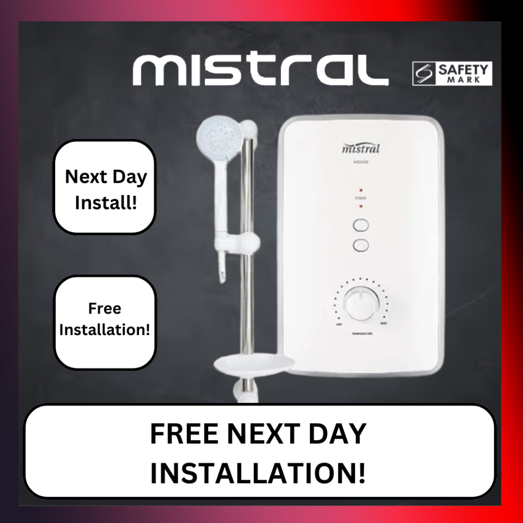 🛠️FOC Installation🛠️ Mistral Instant Shower Heater [MSH606] | Shopee ...