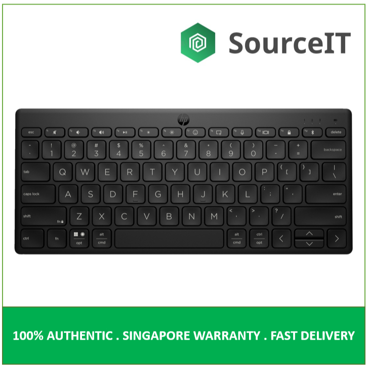 HP 355 Compact Multi-Device Bluetooth Keyboard | 692S9AA | - 12 Months ...