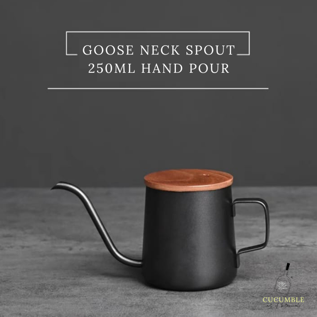Gooseneck Hand Pour Stainless Steel Grip Spout Drip Pot Kettle for Drip ...