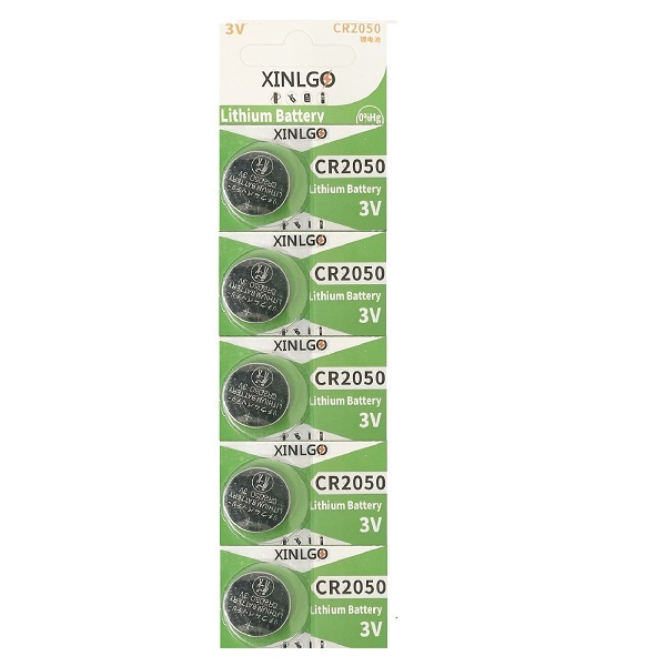 [SG] XINLGO CR2050 Lithium Cell Button Battery (5 Pieces) | Shopee ...