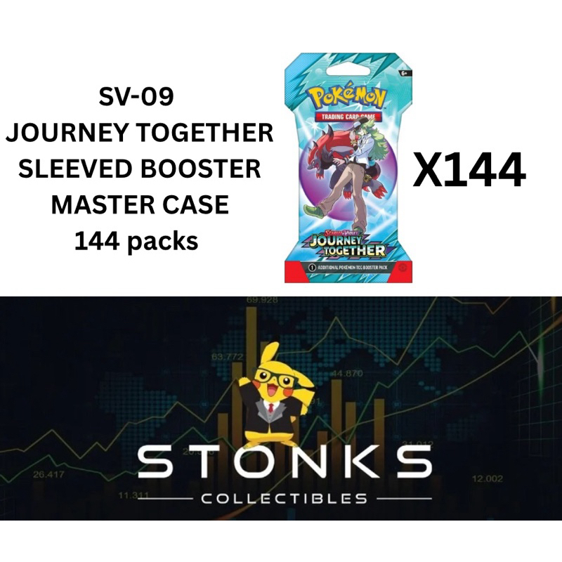 Pokemon TCG SV-09 Journey Together Sleeved booster packs (Factory ...