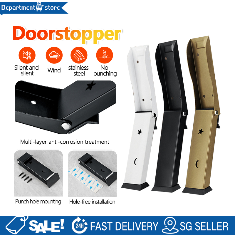Heavy Duty Door Stopper For Main Door Foot Step On Door Stop Kids ...