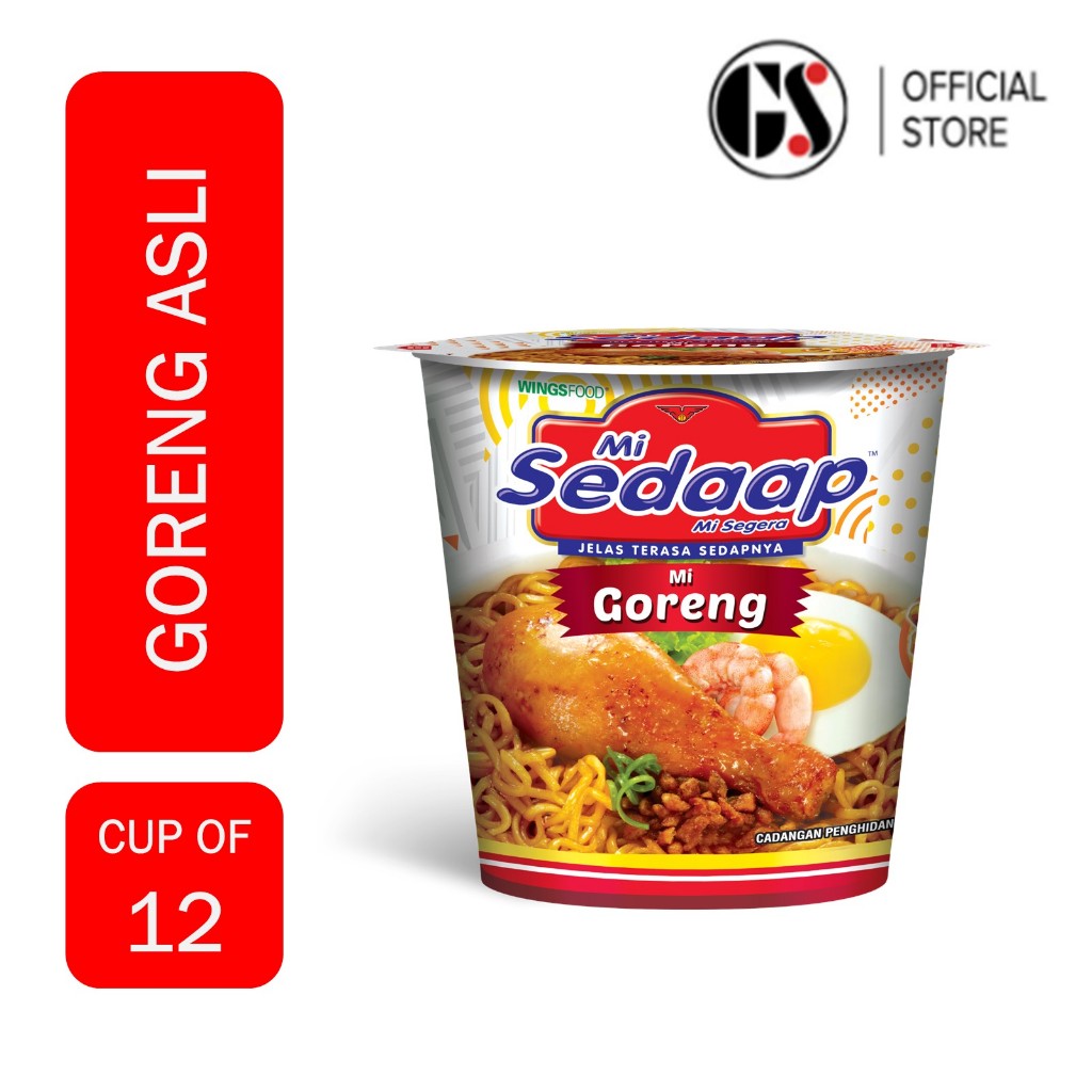 Mie Sedaap Instant Cup Noodle - Bundle Deal of [12 CUP] | Shopee Singapore