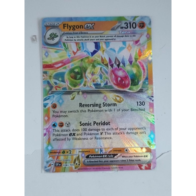 Pokemon flygon ex surging sparks card | Shopee Singapore
