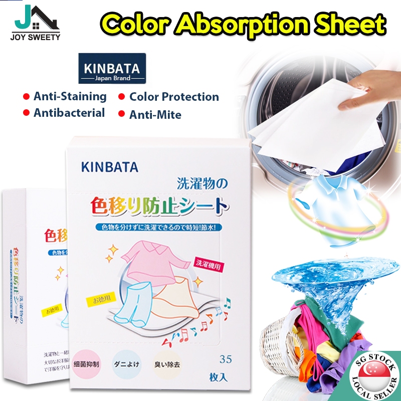 Kinbata Dirts&Colour Absorber sheet /Anti Dyed Cloth Color catcher ...