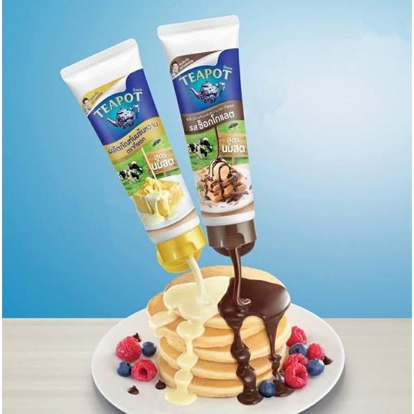 TEAPOT Sweetened Condensed Milk Product Tube | Shopee Singapore