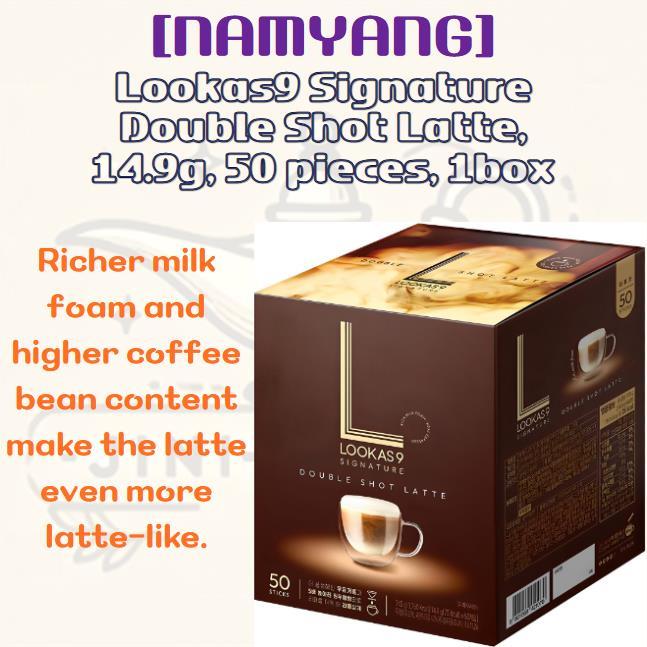 [NAMYANG] Lookas9 Signature Double Shot Latte, 14.9g, 50 pieces, 1box ...