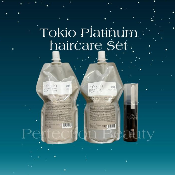 ★Bundle Deal★ 2 bottles 🎊 Tokio IE Inkarami Platinum Shampoo & Treatment 700ml | Shopee Singapore