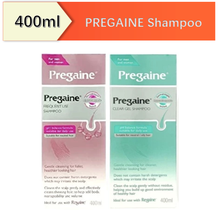 PREGAINE CLEAR GEL / FREQUENT USE SHAMPOO 400ML | Shopee Singapore