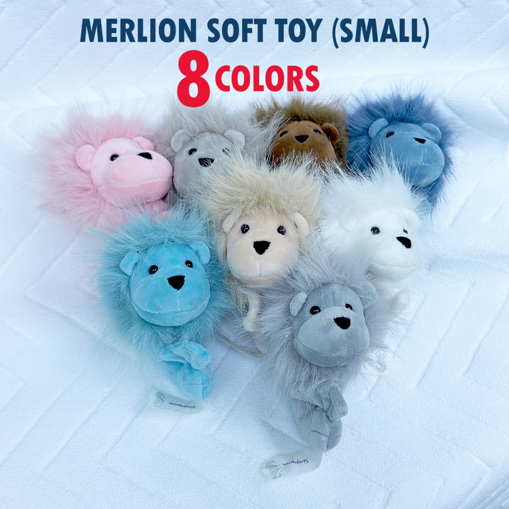 [SG Ready Stock] Merlion Soft Toy (Small)*Singapore Souvenir | Shopee ...