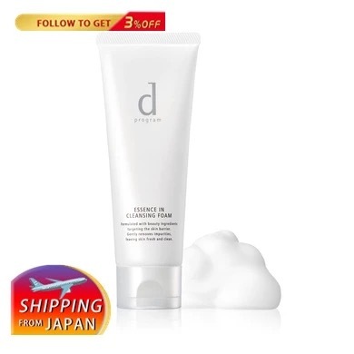 100% original SHISEIDO d program Essence In Cleansing Foam 120g made in japan original ship from ...