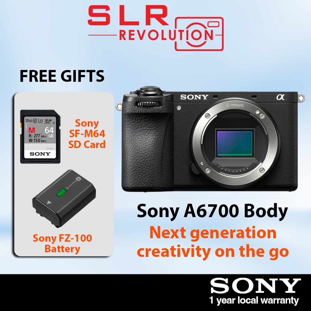 Sony a6700 (ILCE-6700) Mirrorless Camera | Shopee Singapore