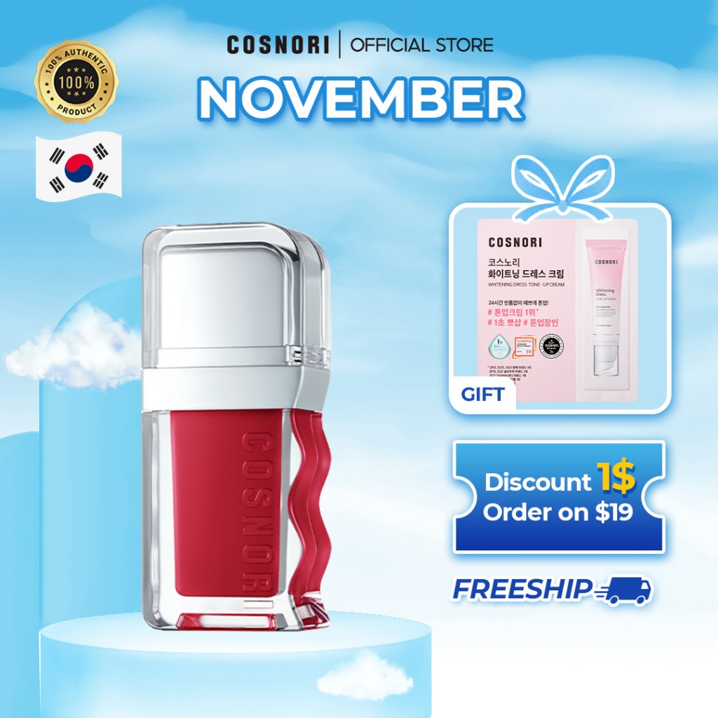 COSNORI FLOW WAVE TINT (7 colors) | Shopee Singapore