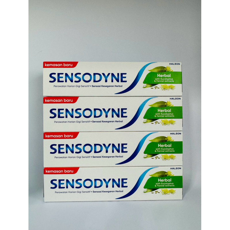 Sensodyne Toothpaste Herbal with Eucalyptus & Fennel Extracts, 100ML ...